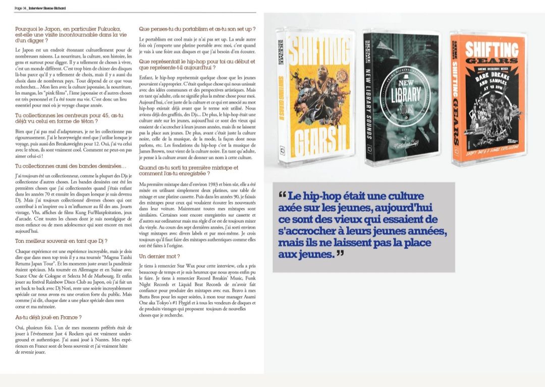 Skeme Richards Featured In Star Wax Magazine – Nostalgia King