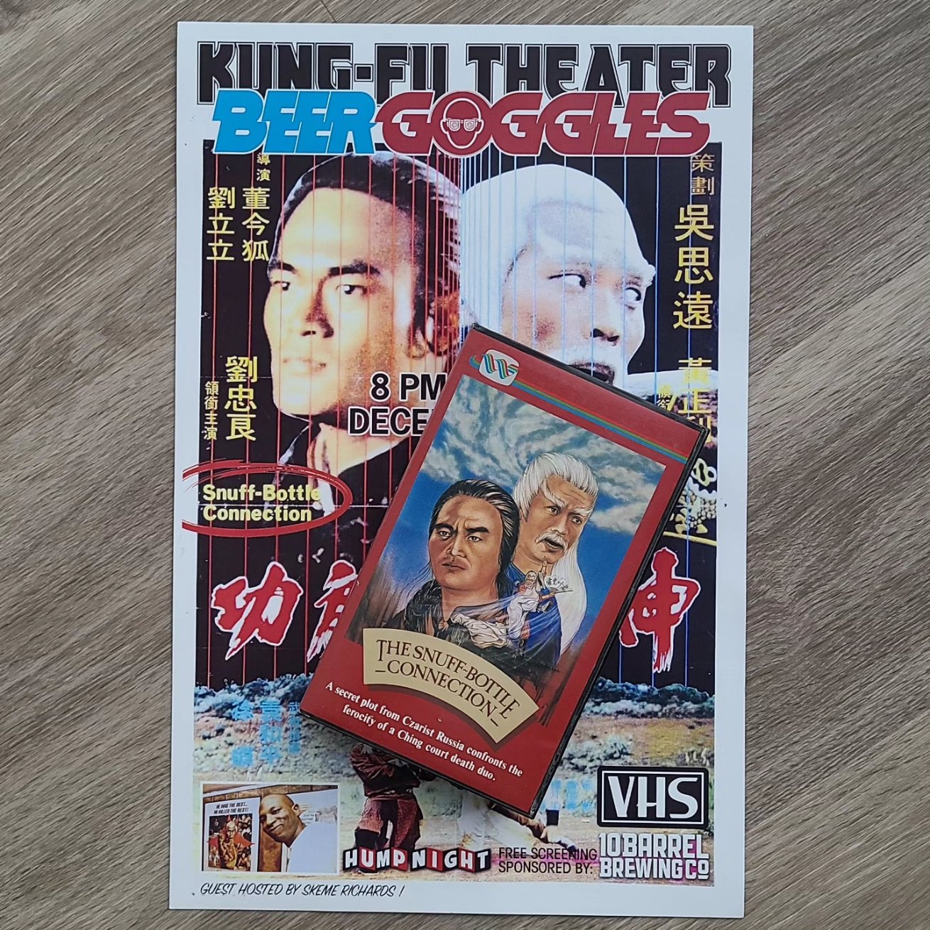 Snuff Bottle Connection Classic Kung Fu VHS Screening – Nostalgia King