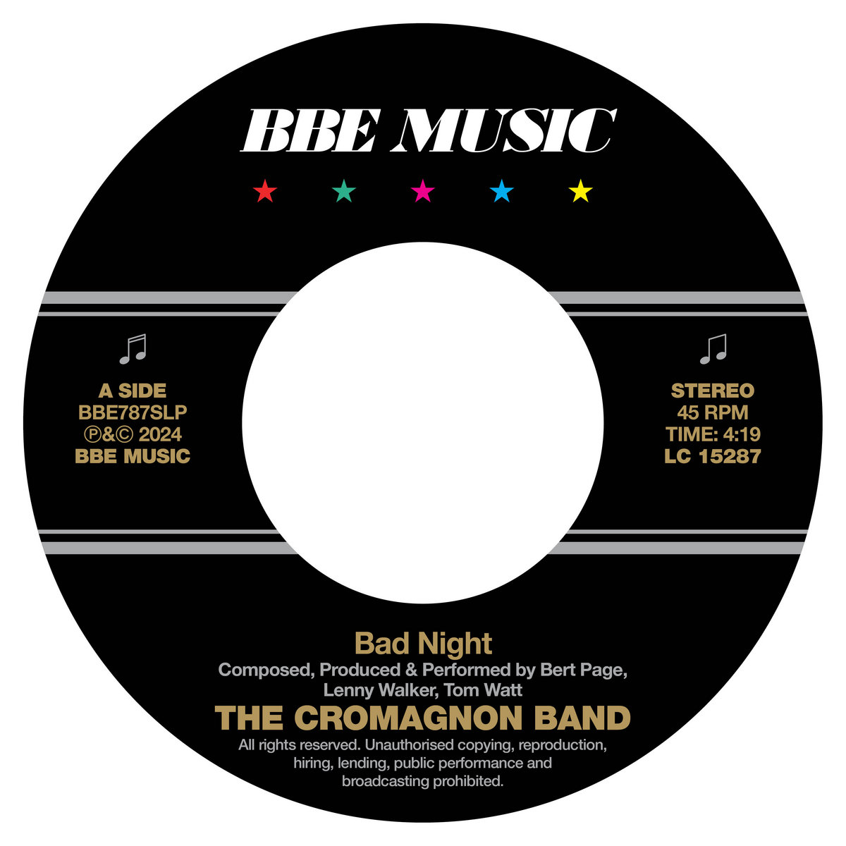 The Cromagnon Band – Bad Night – Nostalgia King