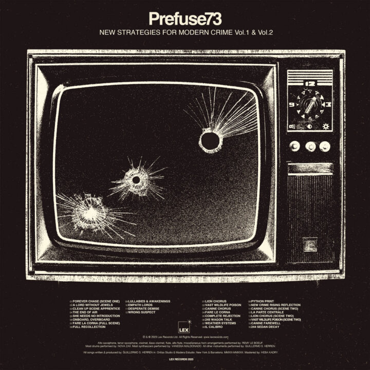 Prefuse 73- New Strategies for Modern Crime Vol.1 & Vol.2 – Nostalgia King