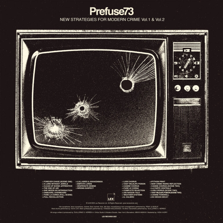 Prefuse 73- New Strategies for Modern Crime Vol.1 & Vol.2 – Nostalgia King