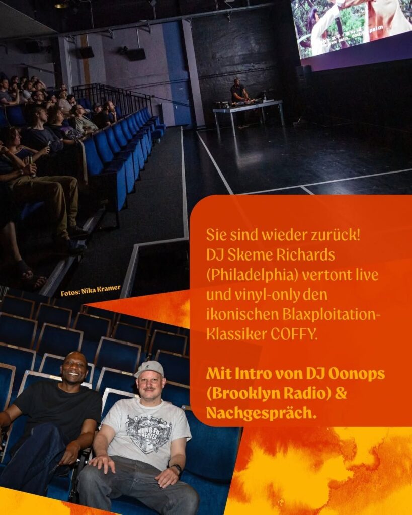 COFFY SCREENING AND LIVE SCORING BY SKEME RICHARDS @ CINE K (OLDENBURG ...